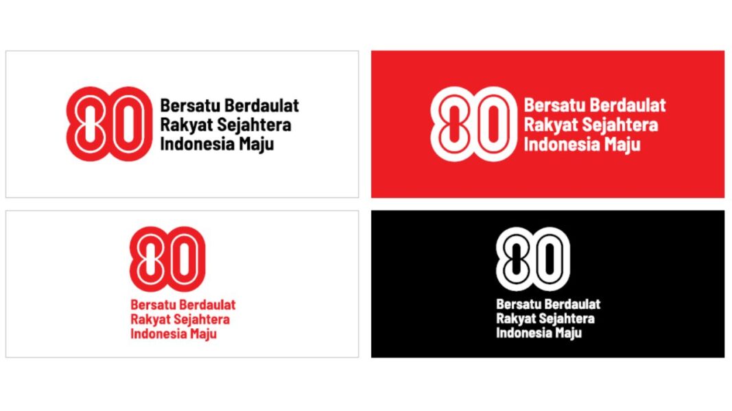 Logo HUT RI 80 Kemerdekaan Republik Indonesia: Simbol Persatuan dan ...